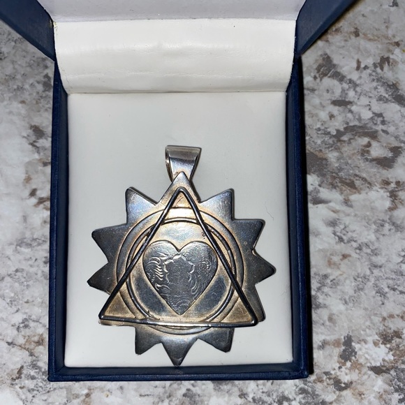 Sterling | Accessories | Ss Medallion Star Moon Heart Triangle | Poshmark